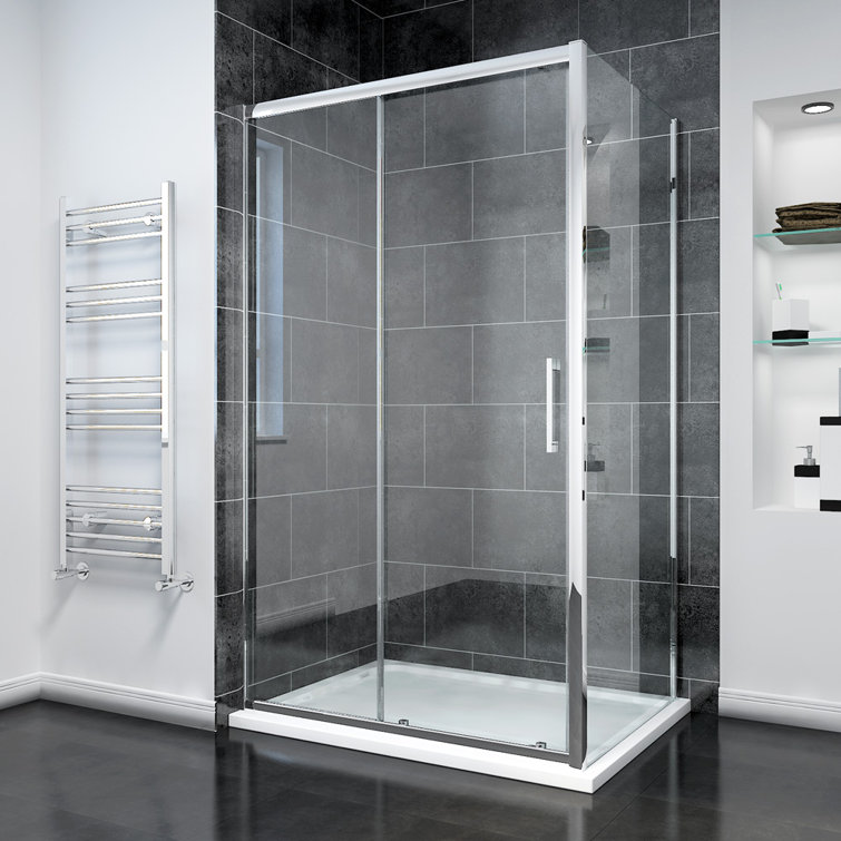 Belfry Bathroom Cuellar Rectangular Shower Enclosure | Wayfair.co.uk